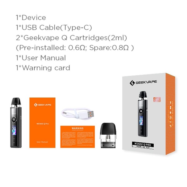Стартовый набор GeekVape Wenax Q PRO (Original) в Украине ☛ цена 1029 ...